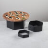 Stands and Risers Black Geo Riser Sets | American Metalcraft